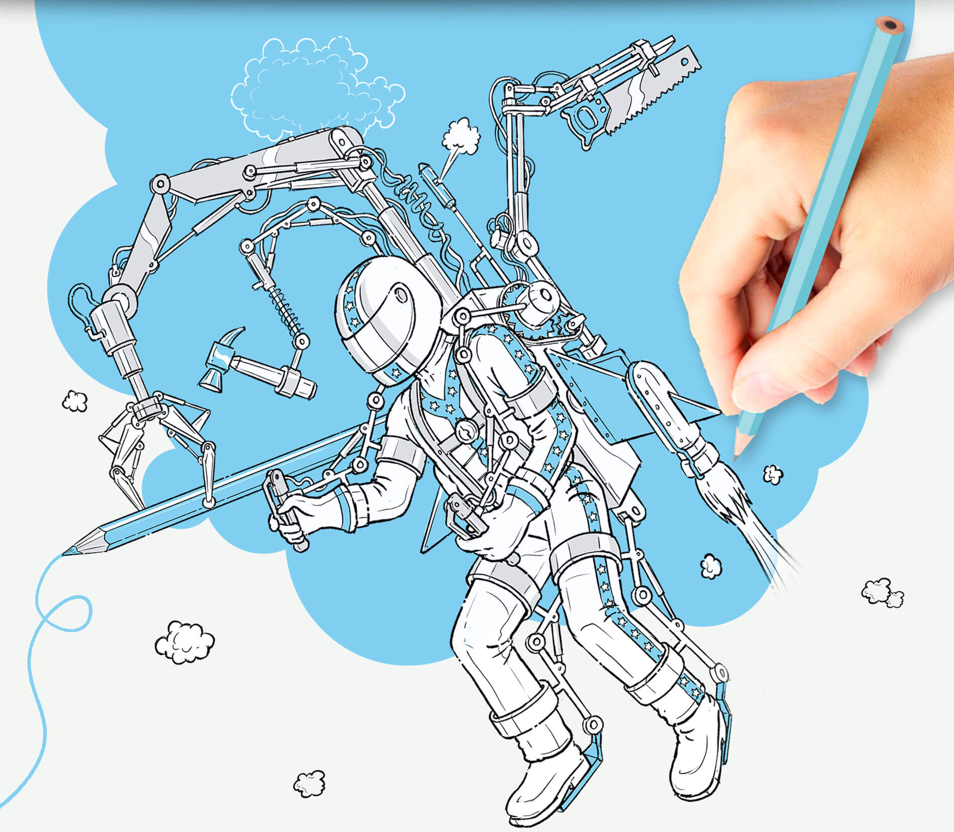 Make Fun Creating Using Only the Materials Around You